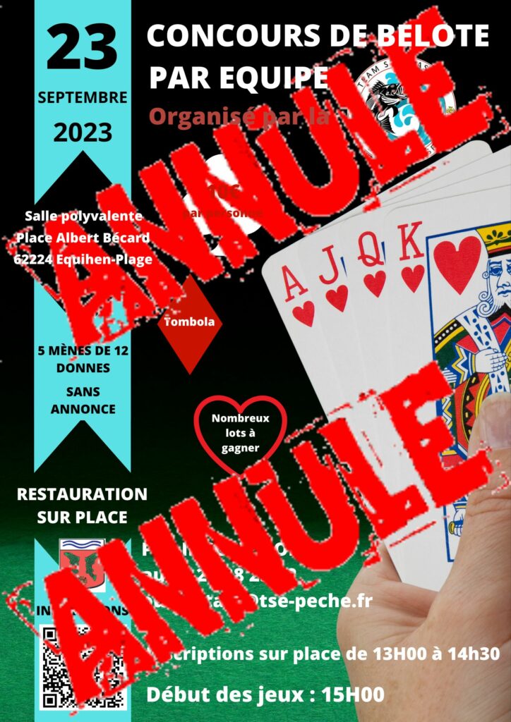 Team Surfcasting Equihennoise - Concours de Belote (62)